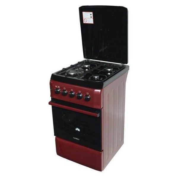 CALFERGAS ΚΟΥΖΙΝΑ ΥΓΡΑΕΡΙΟΥ F5T40G2-RED 4 ΕΣΤΙΕΣ